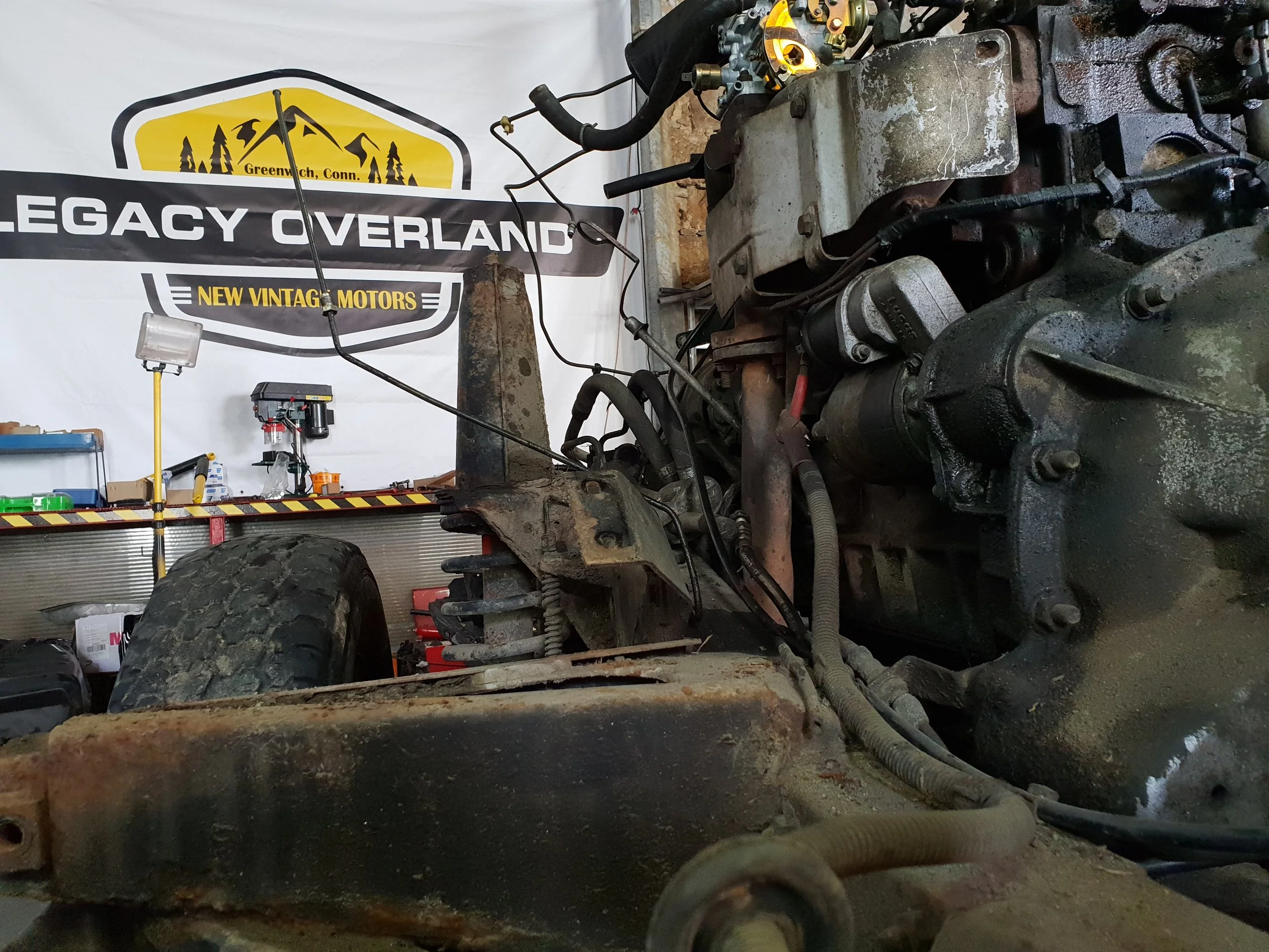 Defender 90 soft top — Legacy Overland