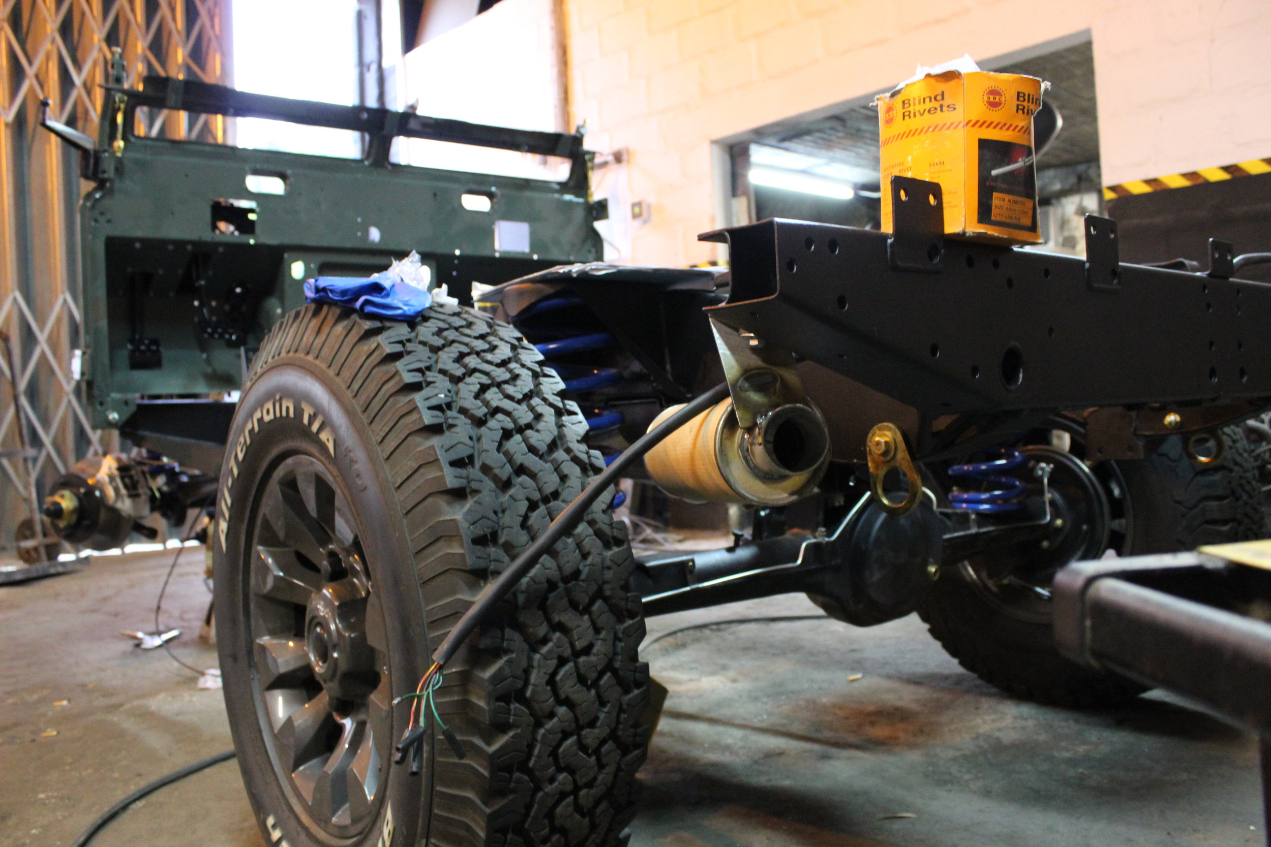 Defender 90 soft top — Legacy Overland