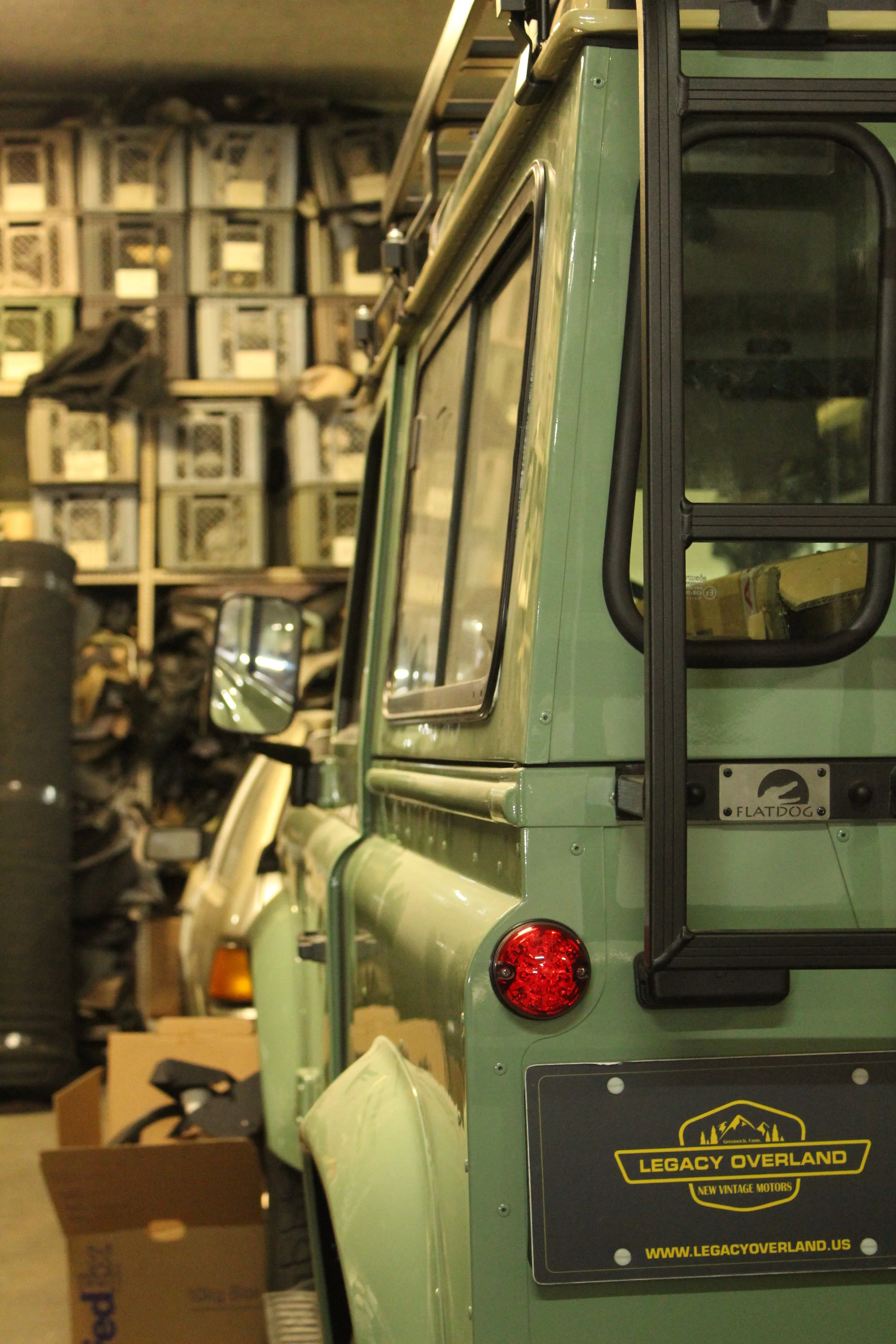 Defender 90 3.9L EFI V8 automatic Heritage Edition — Legacy Overland