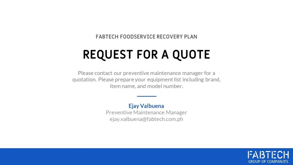 Blog - nCOV Recovery Plan Series # 2 - FABcare Audit | Fabtech