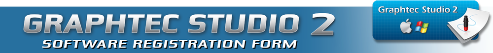 REGISTER Graphtec Studio 2 | Graphtec America, Inc