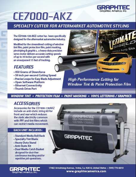 CE7000-AKZ Automotive | Graphtec America, Inc
