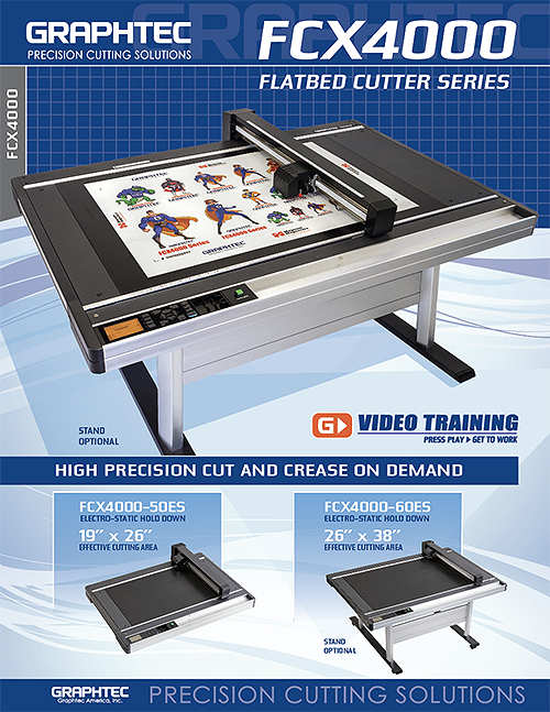 FCX4000 Flatbed Cutters, Cutting Plotters, Digital Cutters, Digital ...