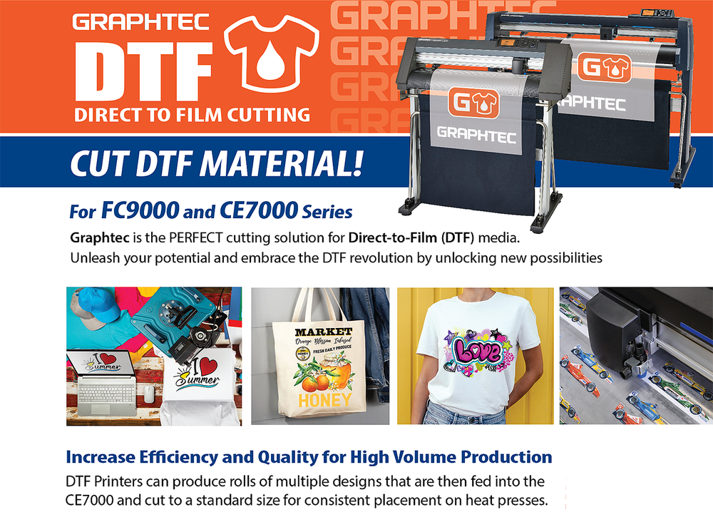 CUTTING DTF with Graphtec | Graphtec America, Inc