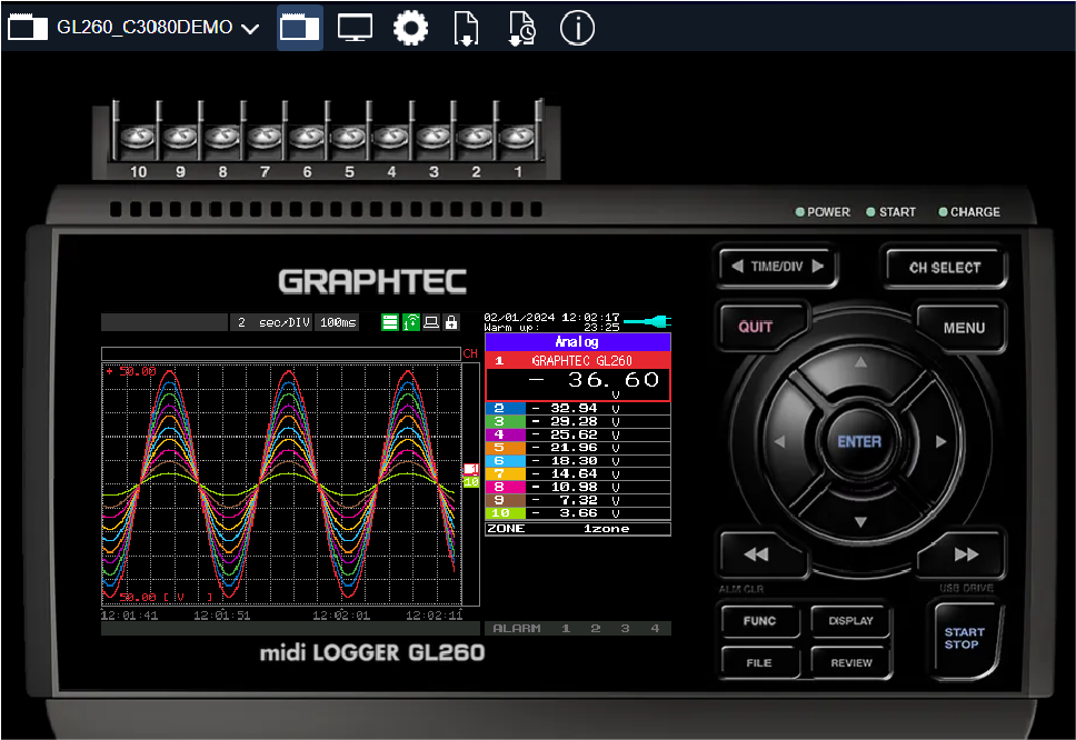Gl260 G Remote Graphtec America Inc