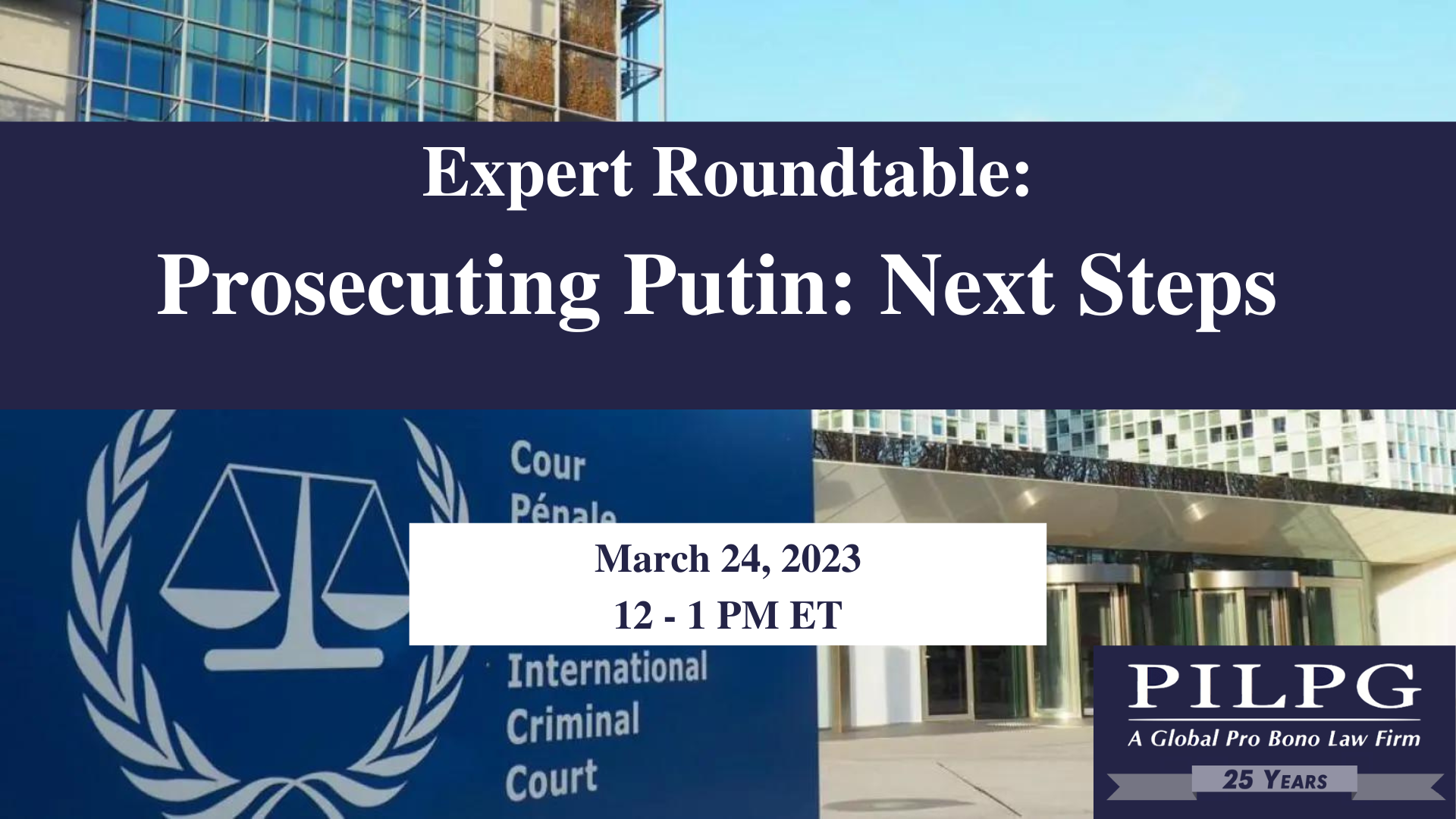 Expert Roundtable: Prosecuting Putin: Next Steps — Public International ...