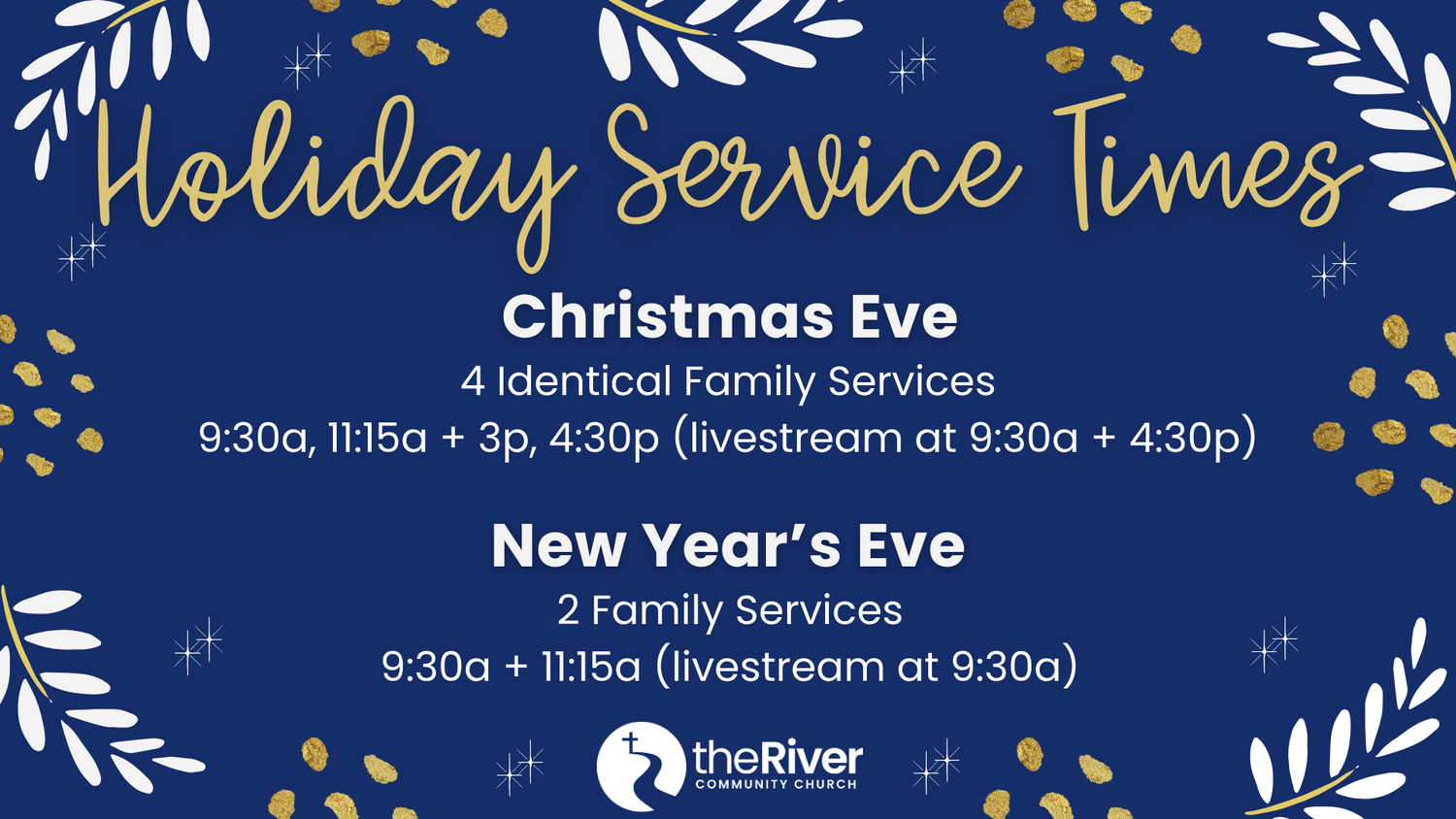 Events — The River Community Church
