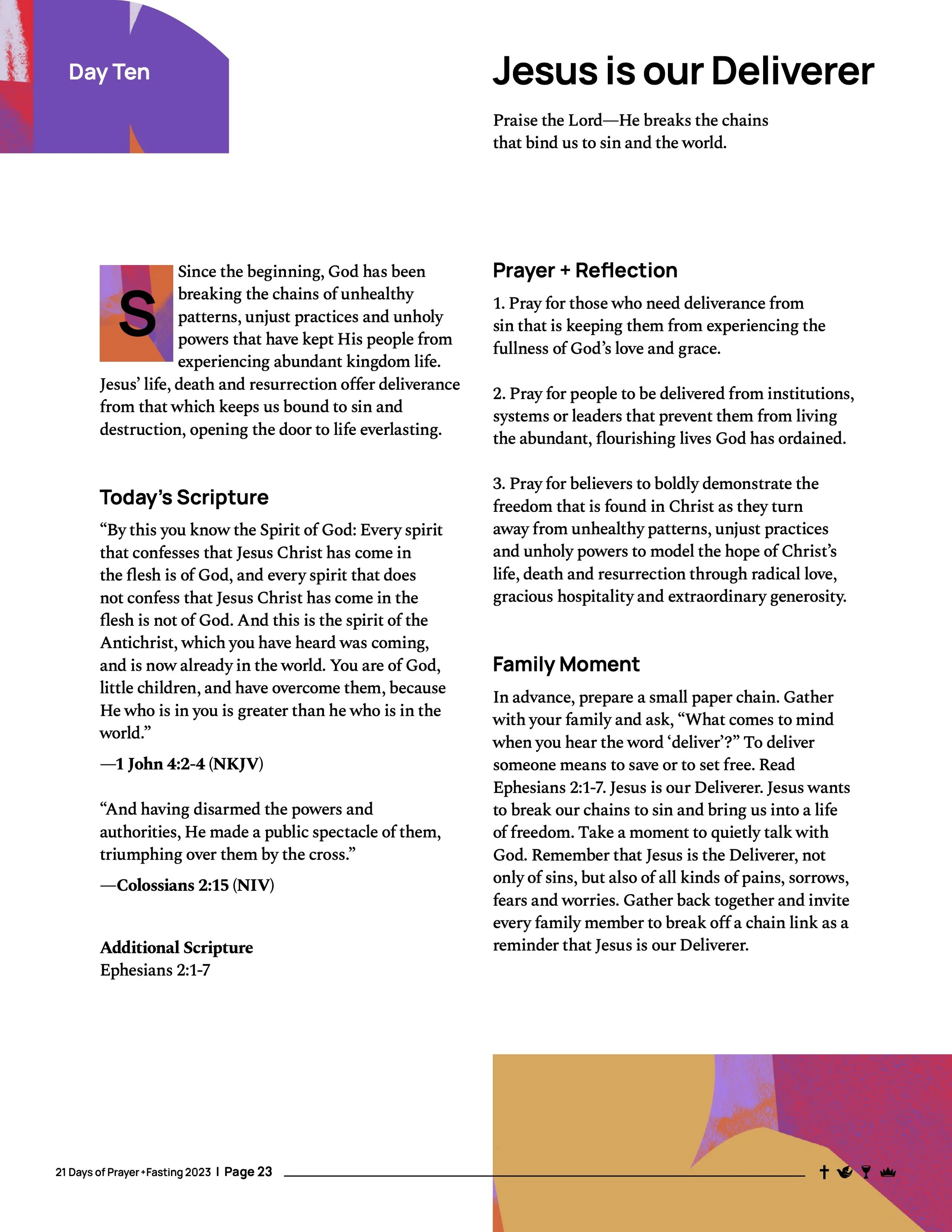 Daily Devotions — The River Community Church