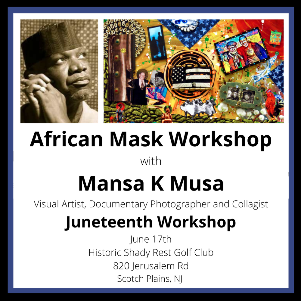 Juneteenth African Mask Making Workshops — Social Justice Matters