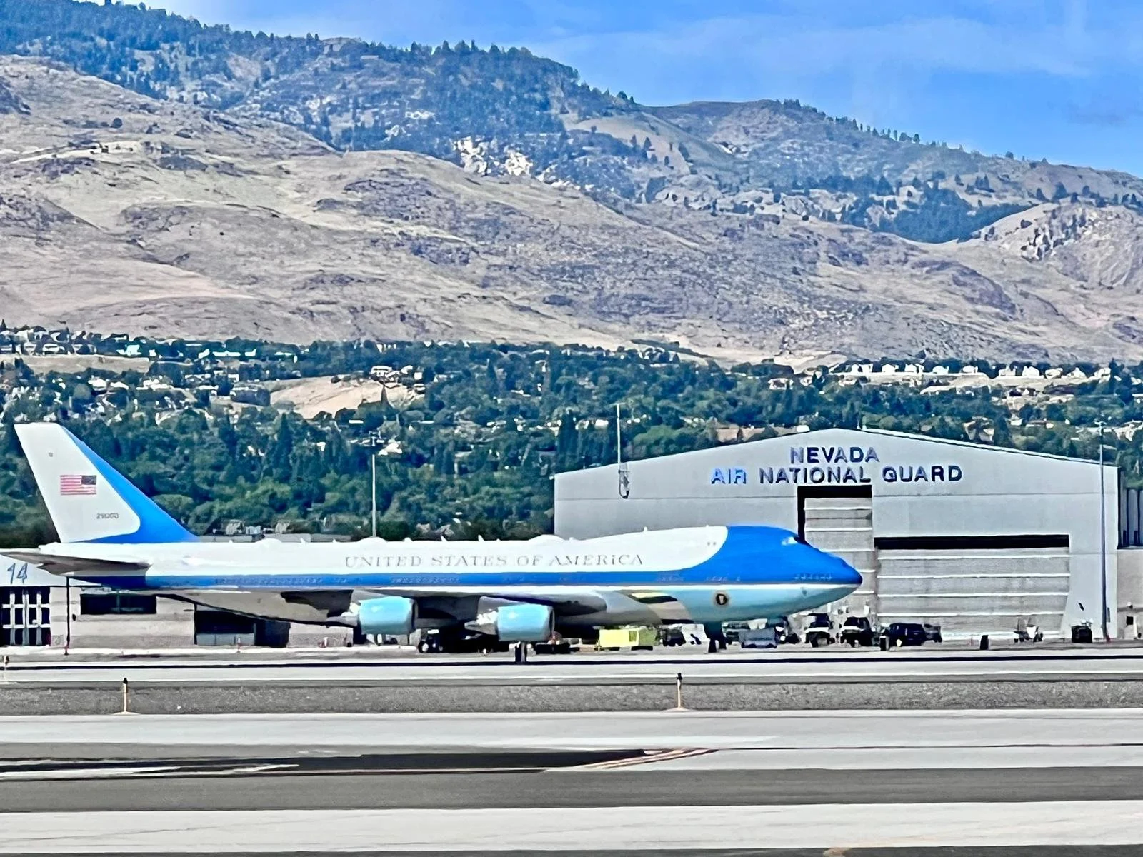 Dear POTUS, please don't visit! — Reno High Sierra 99s
