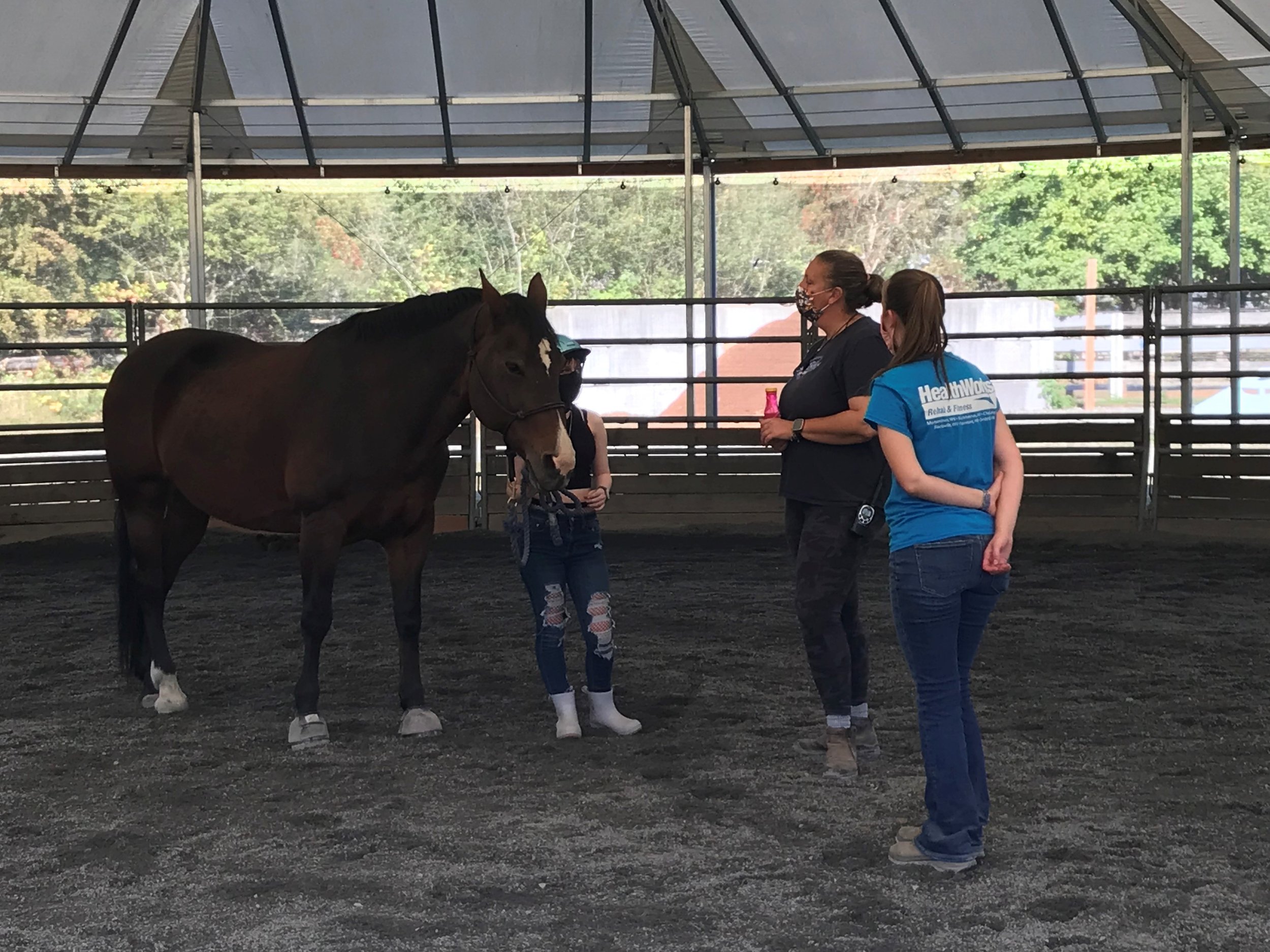 MUTUAL TRUST BETWEEN A HORSE AND A TEEN LEADS TO GROWTH — Little Bit ...