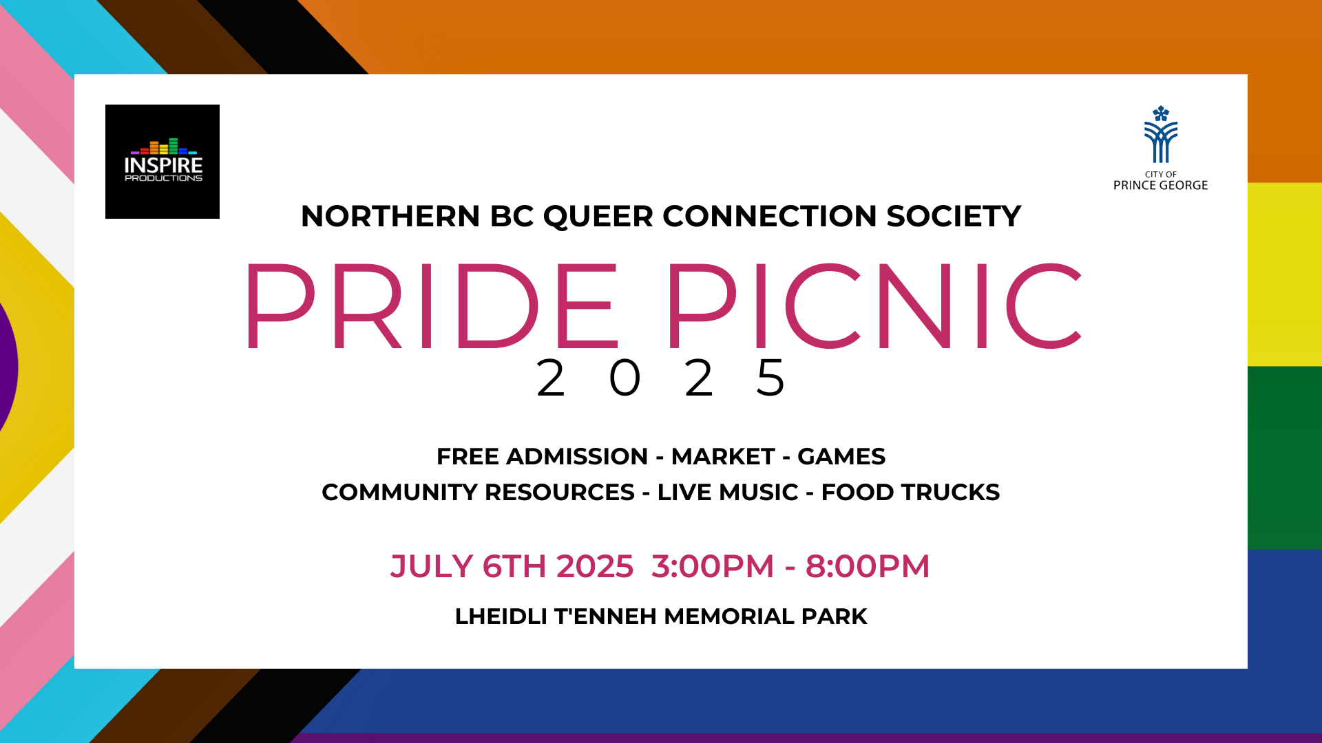LGBTQ+ Event Posters • What's On Queer BC