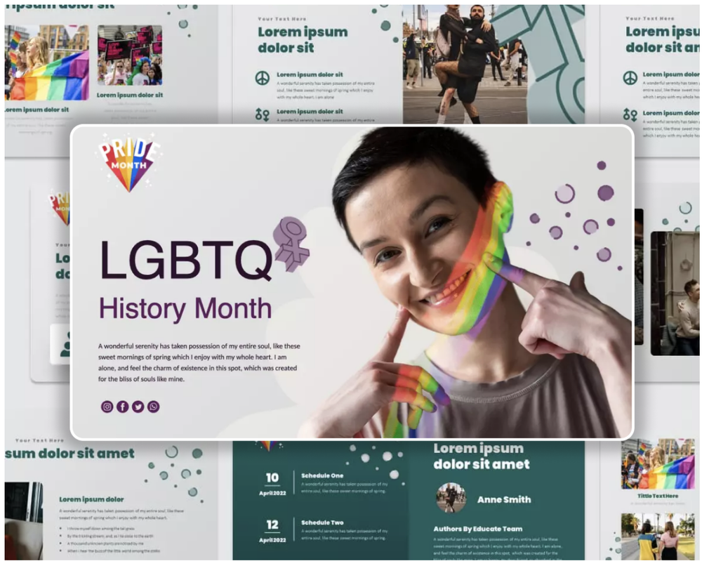 Tips for Making an Inspiring LGBT Presentation • WOQ Supporters