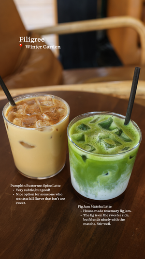 Fall Coffees and Matcha around Central Florida — LemonHearted