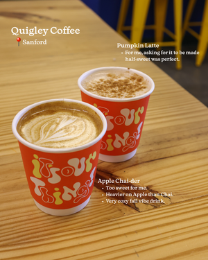 Fall Coffees and Matcha around Central Florida — LemonHearted