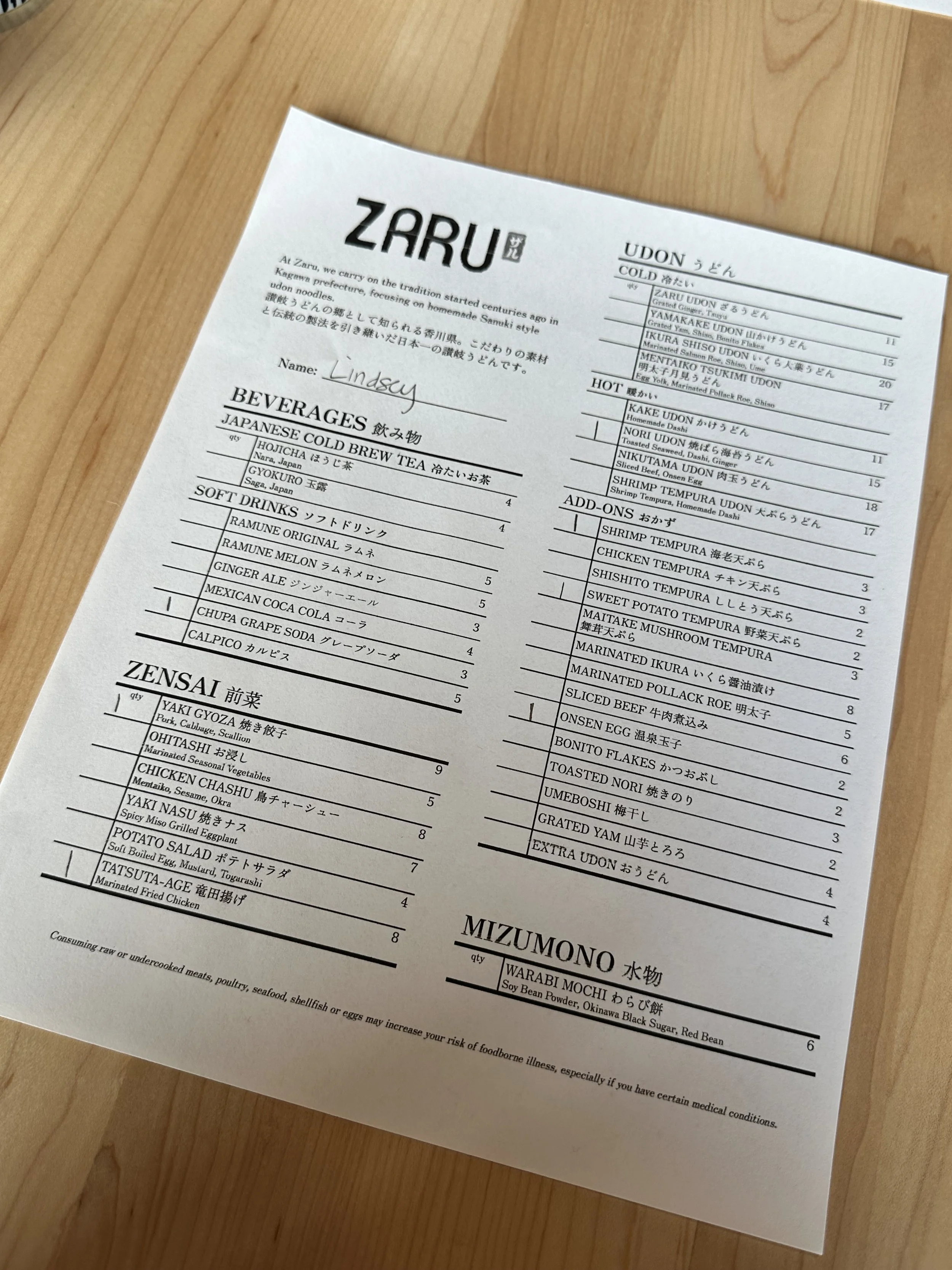 Zaru - Orlando — LemonHearted