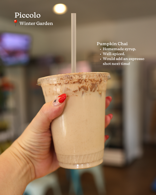 Fall Coffees and Matcha around Central Florida — LemonHearted