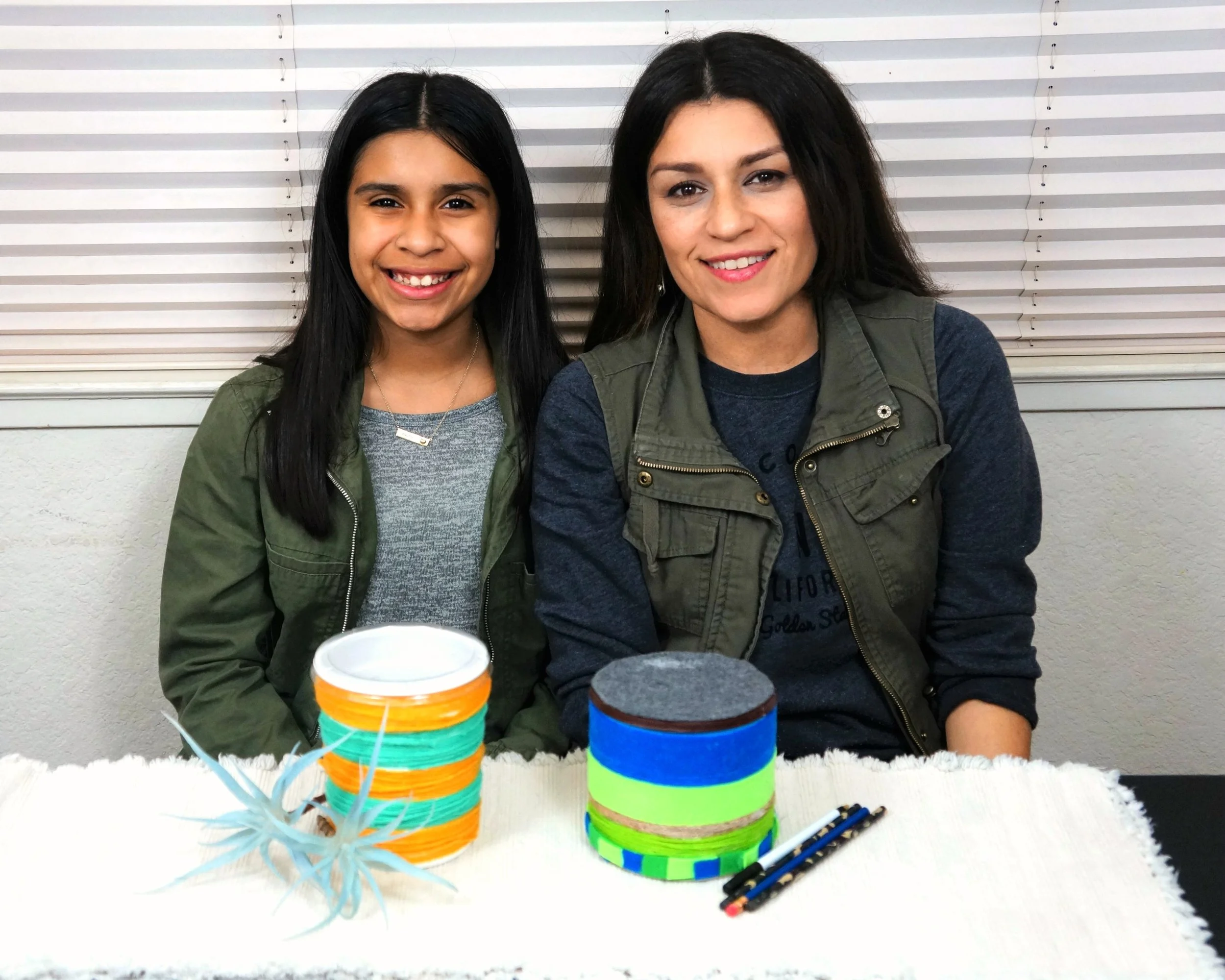 Yarn and Felt Wrapped Containers — All About Hope