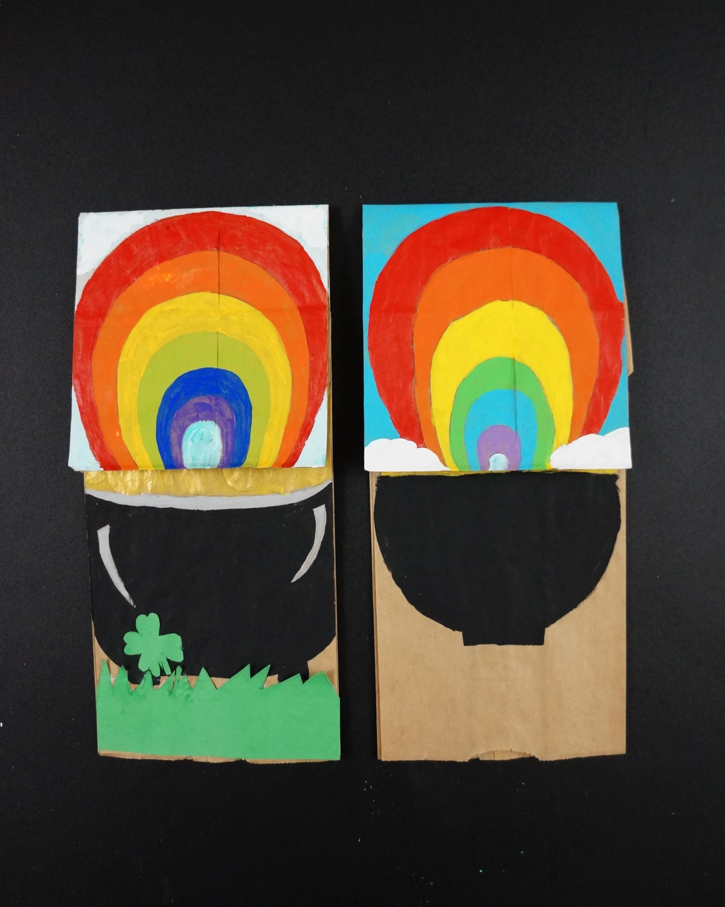 St. Patty's Rainbow Puppet — All About Hope