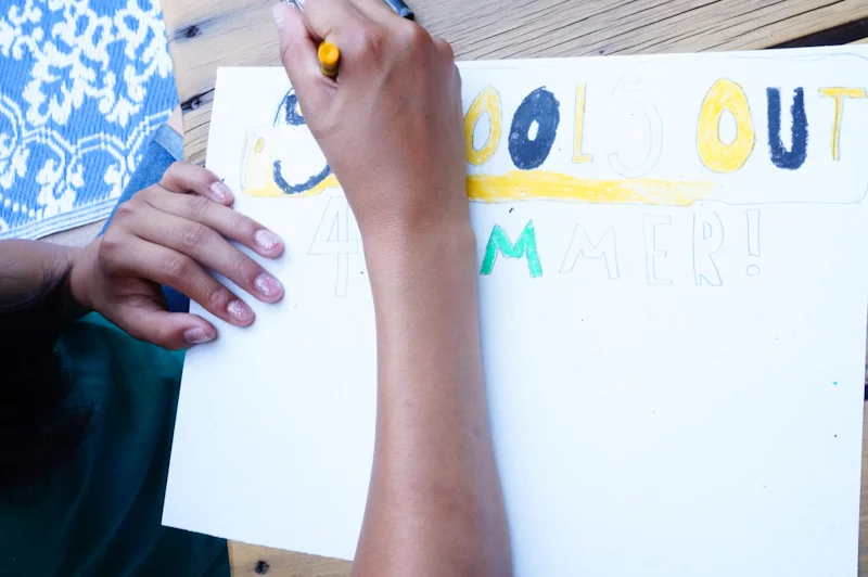 "School's Out" 3D Craft — All About Hope