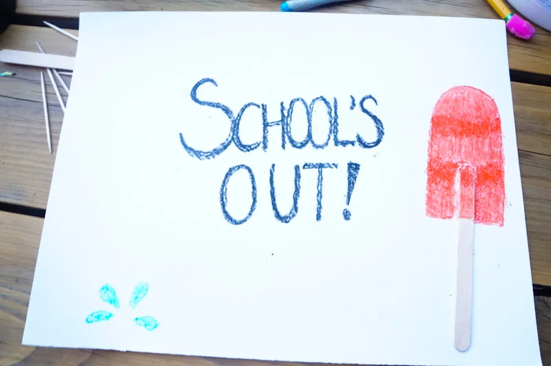 "School's Out" 3D Craft — All About Hope