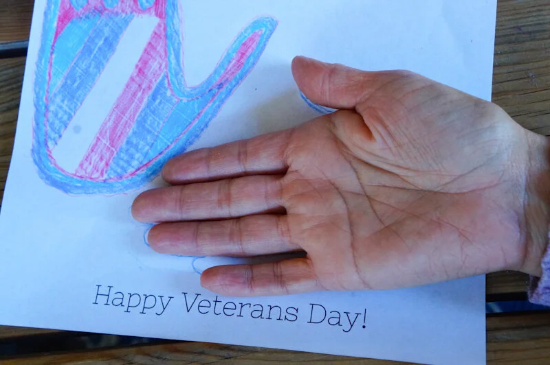 Veterans Day: Give A Hand — All About Hope