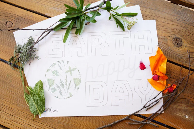 Earth Day: Natural Materials Activity — All About Hope