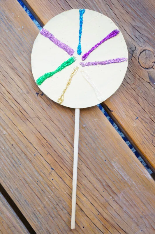 Cardboard & Chopstick Lollipops — All About Hope
