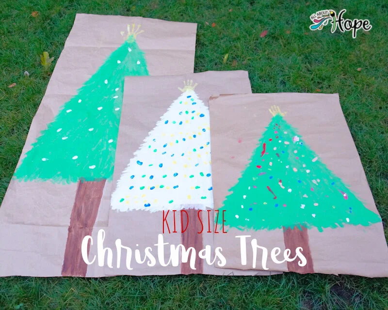 Kid Size Christmas Trees — All About Hope