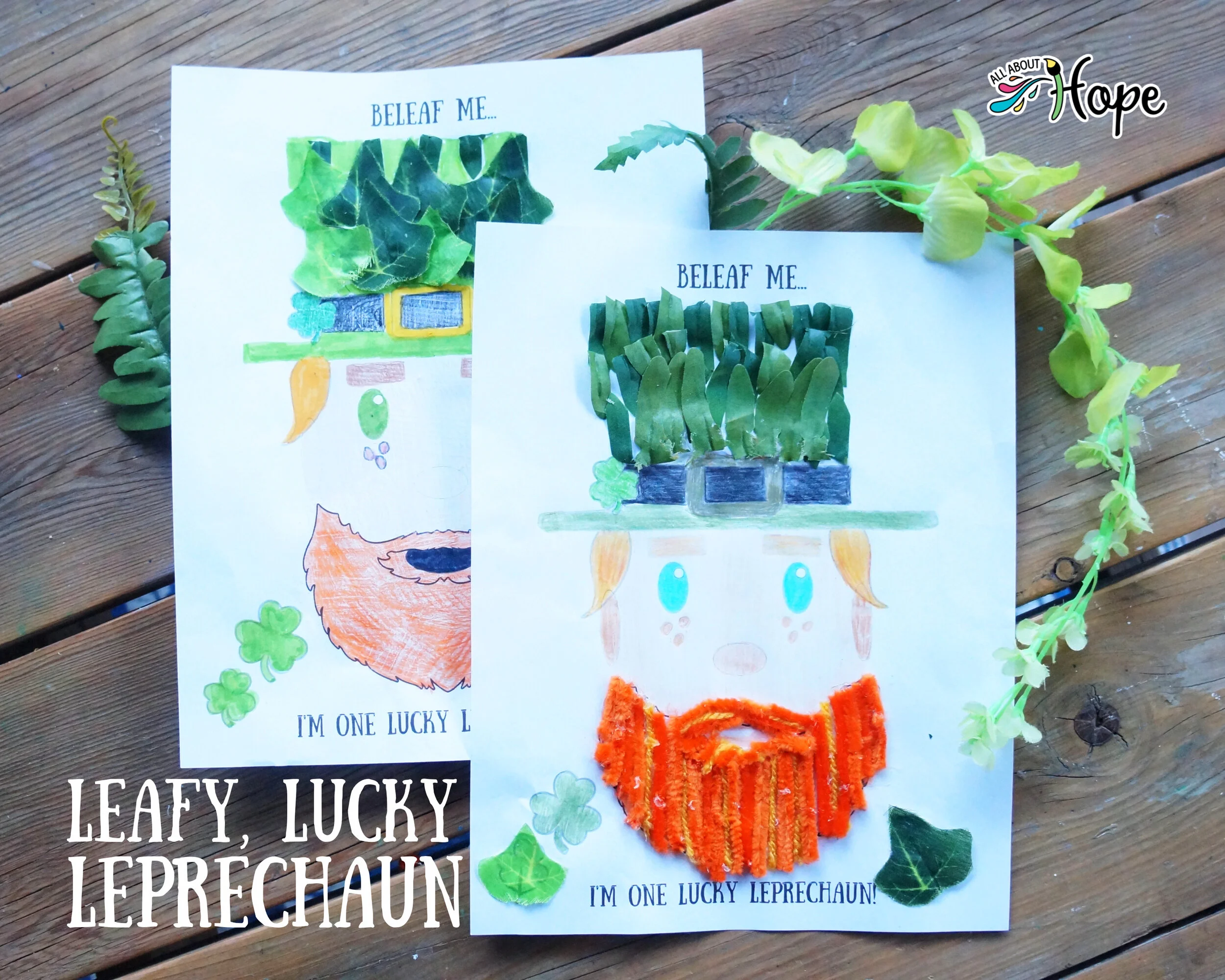 Leafy, Lucky, Leprechaun! — All About Hope