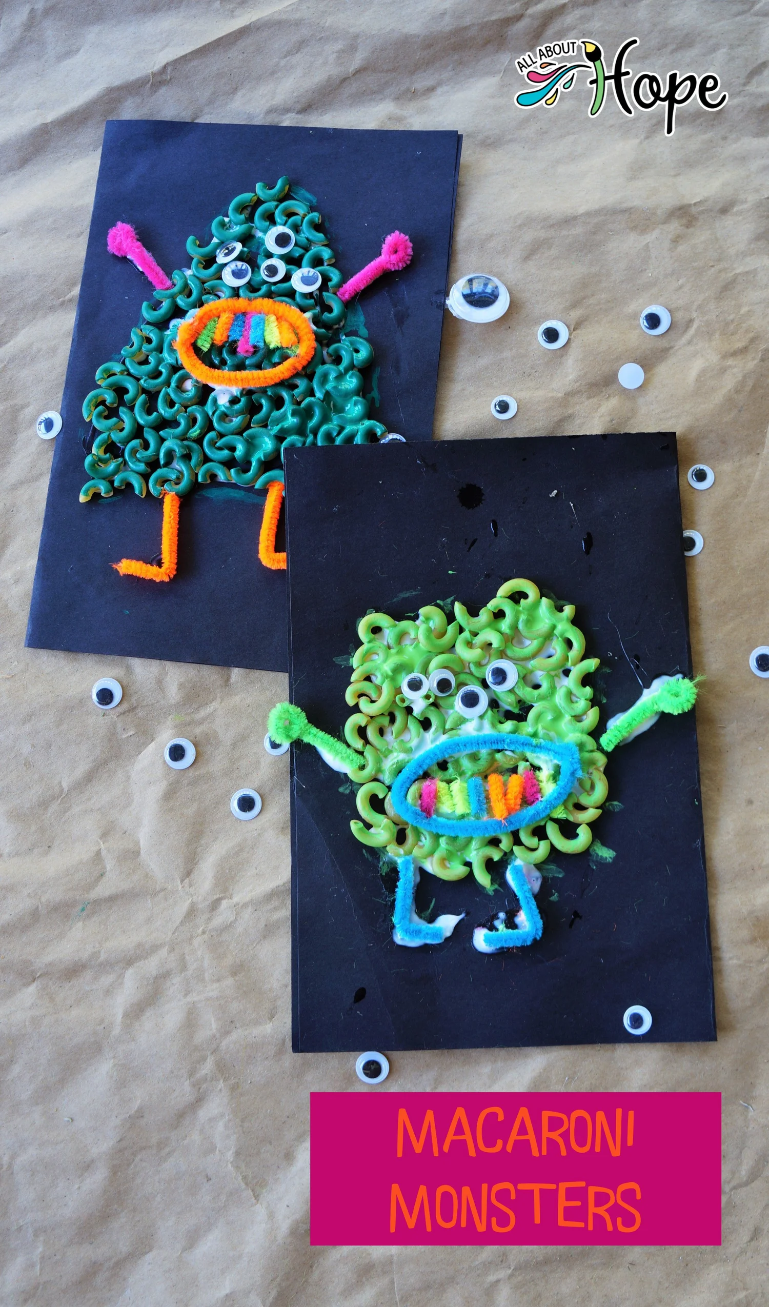 Macaroni Monsters — All About Hope