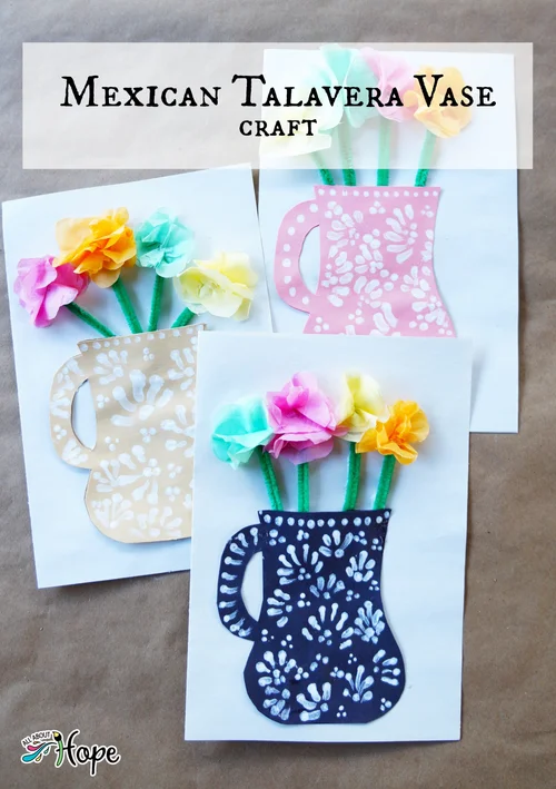 Mexican Talavera Vase Craft — All About Hope