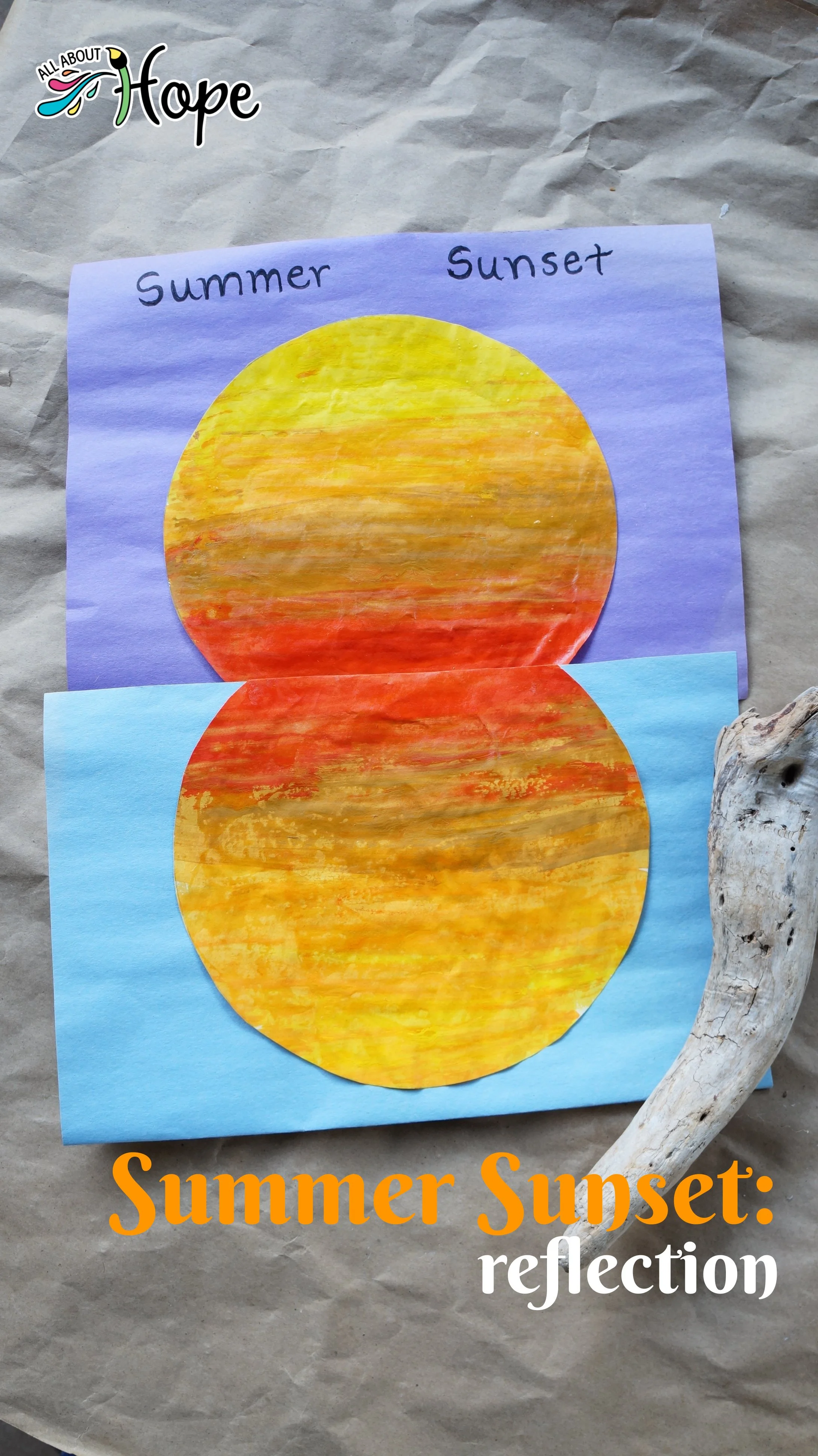 Summer Sunset: reflection — All About Hope
