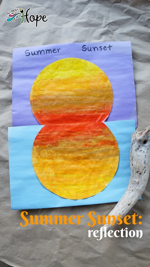 Summer Sunset: reflection — All About Hope