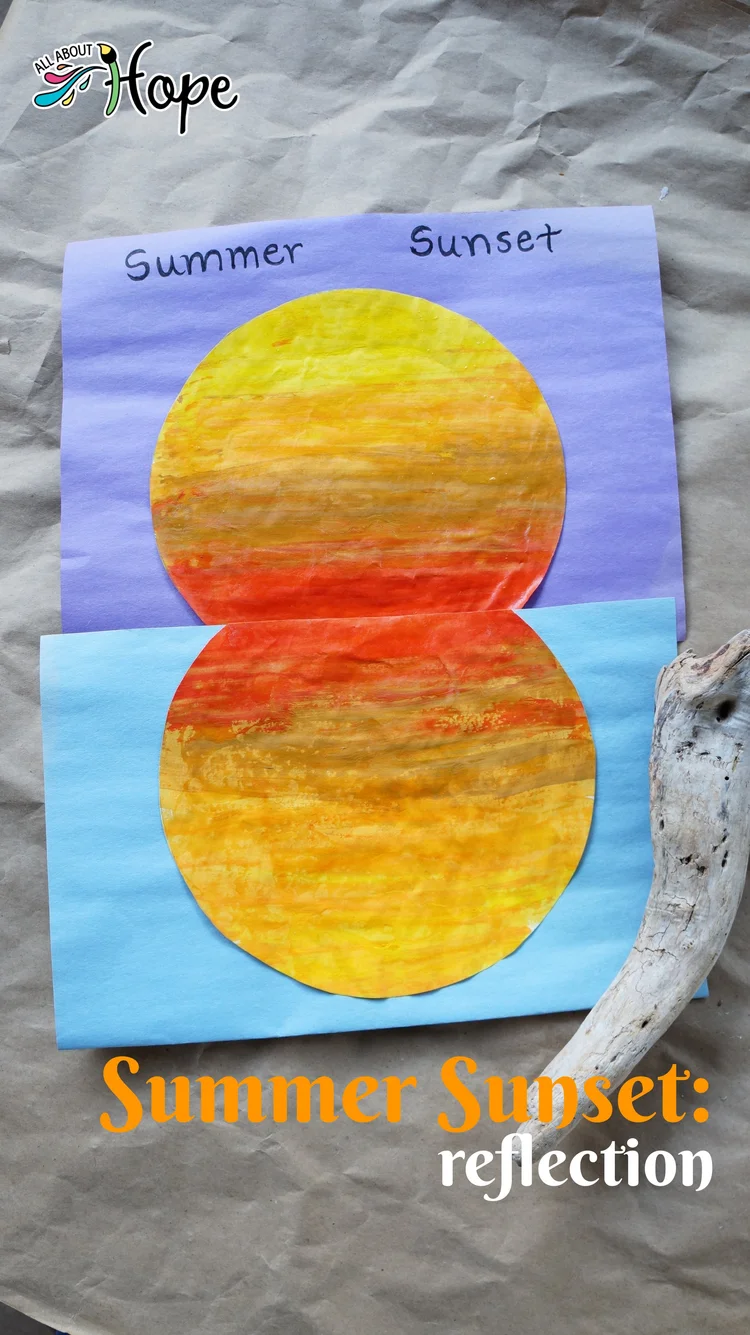 Summer Sunset: reflection — All About Hope