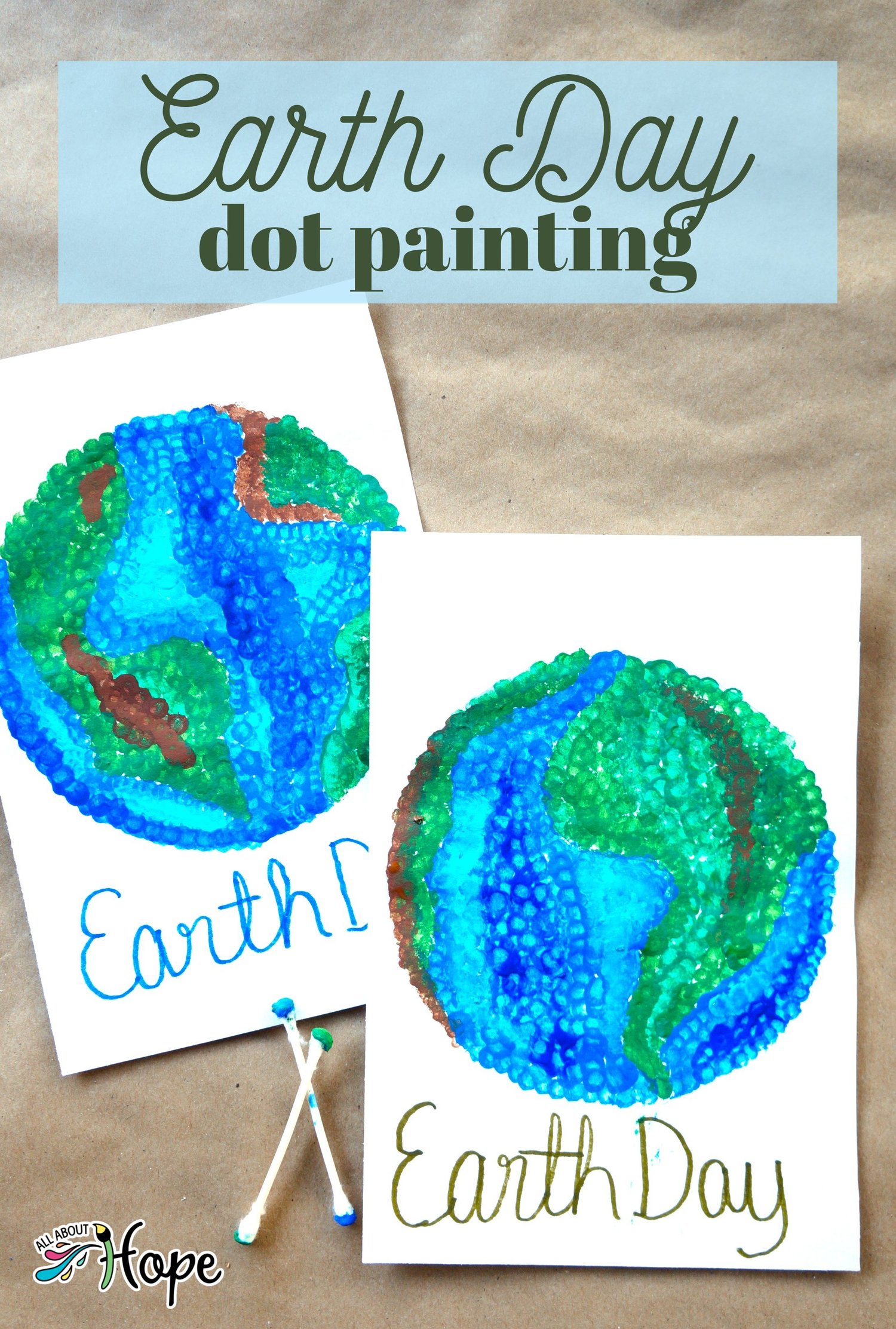 EARTH DAY: Dot Painting — All About Hope
