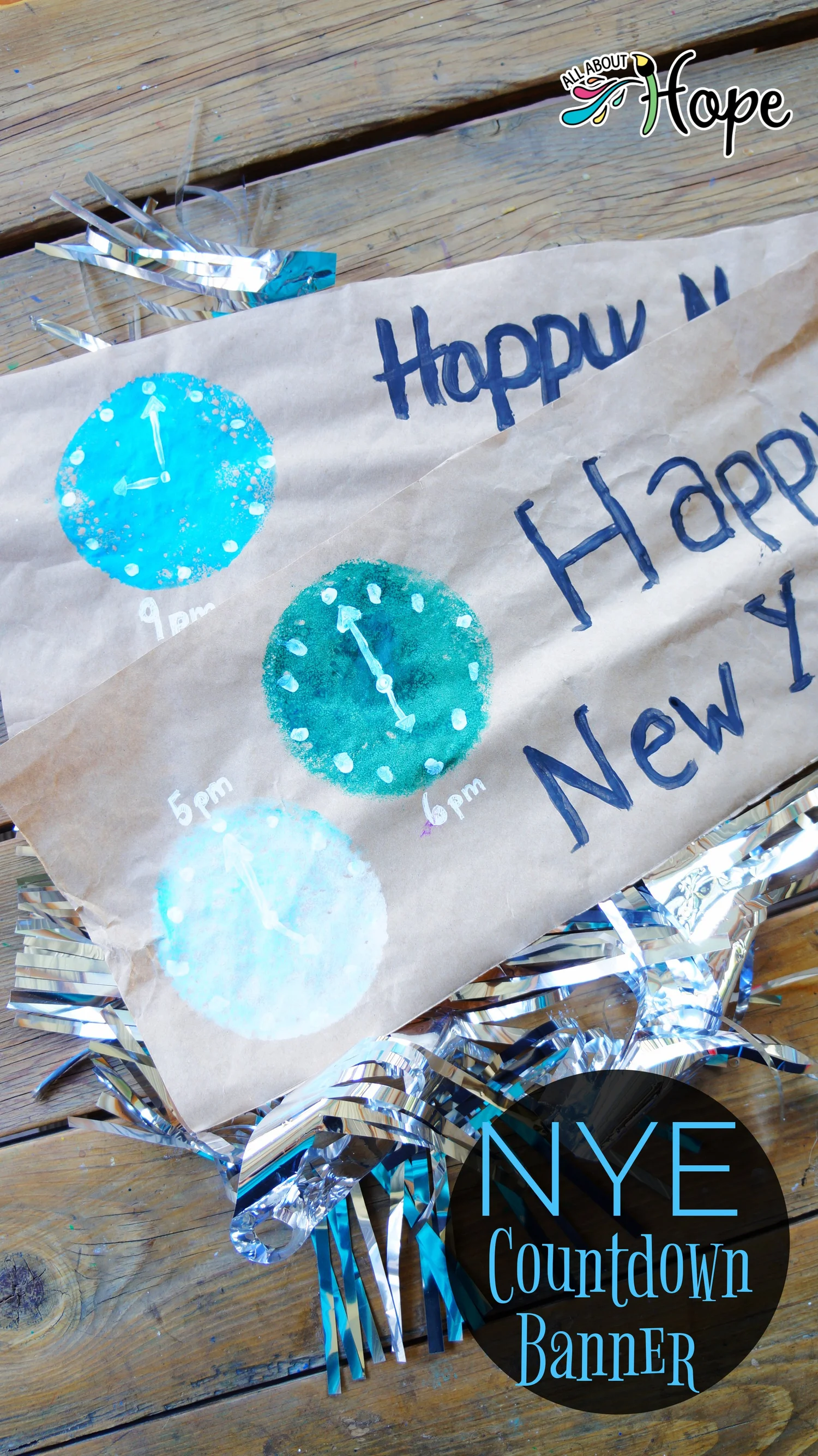 NYE Countdown Banner — All About Hope