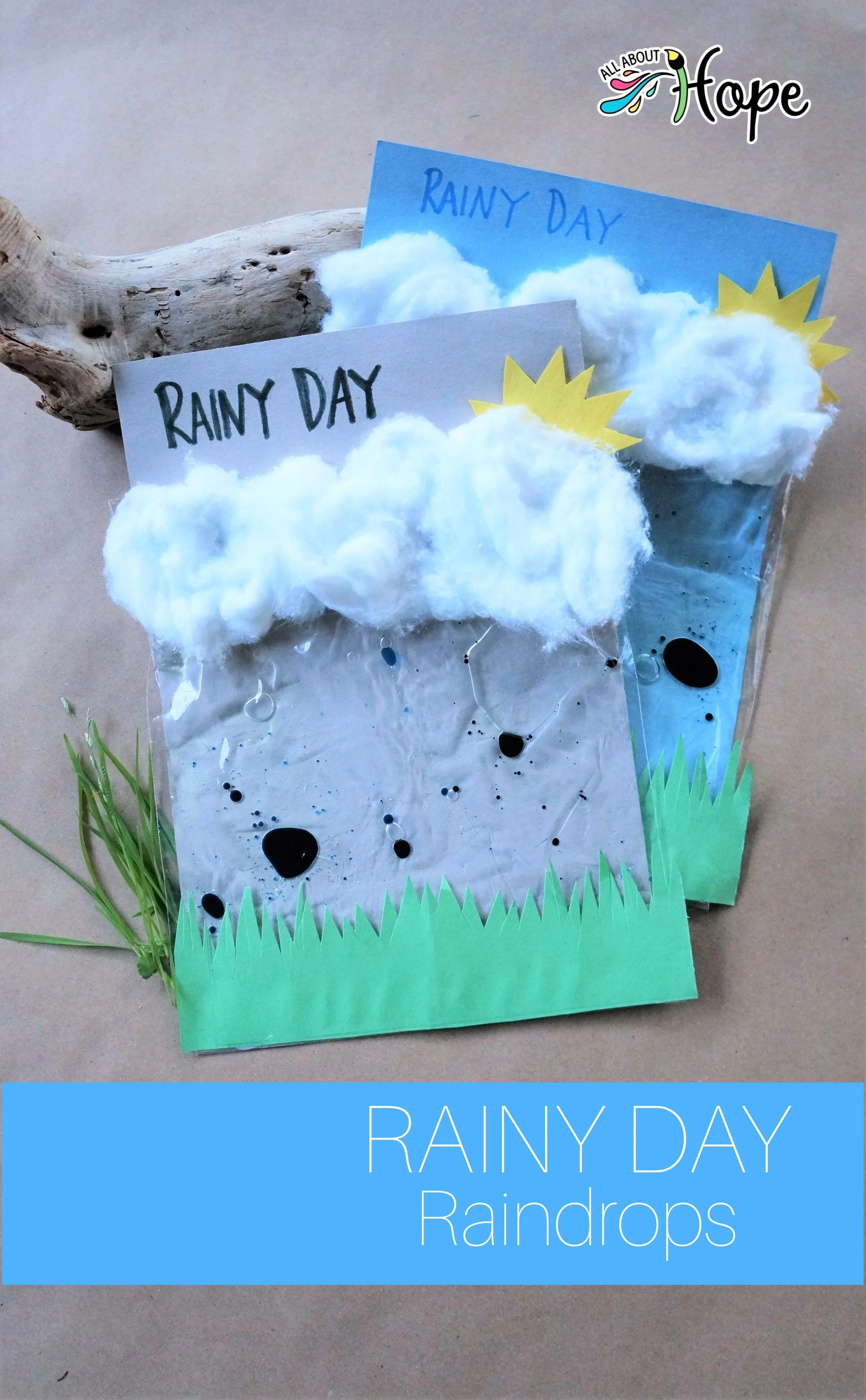 RAINY DAY Raindrops — All About Hope