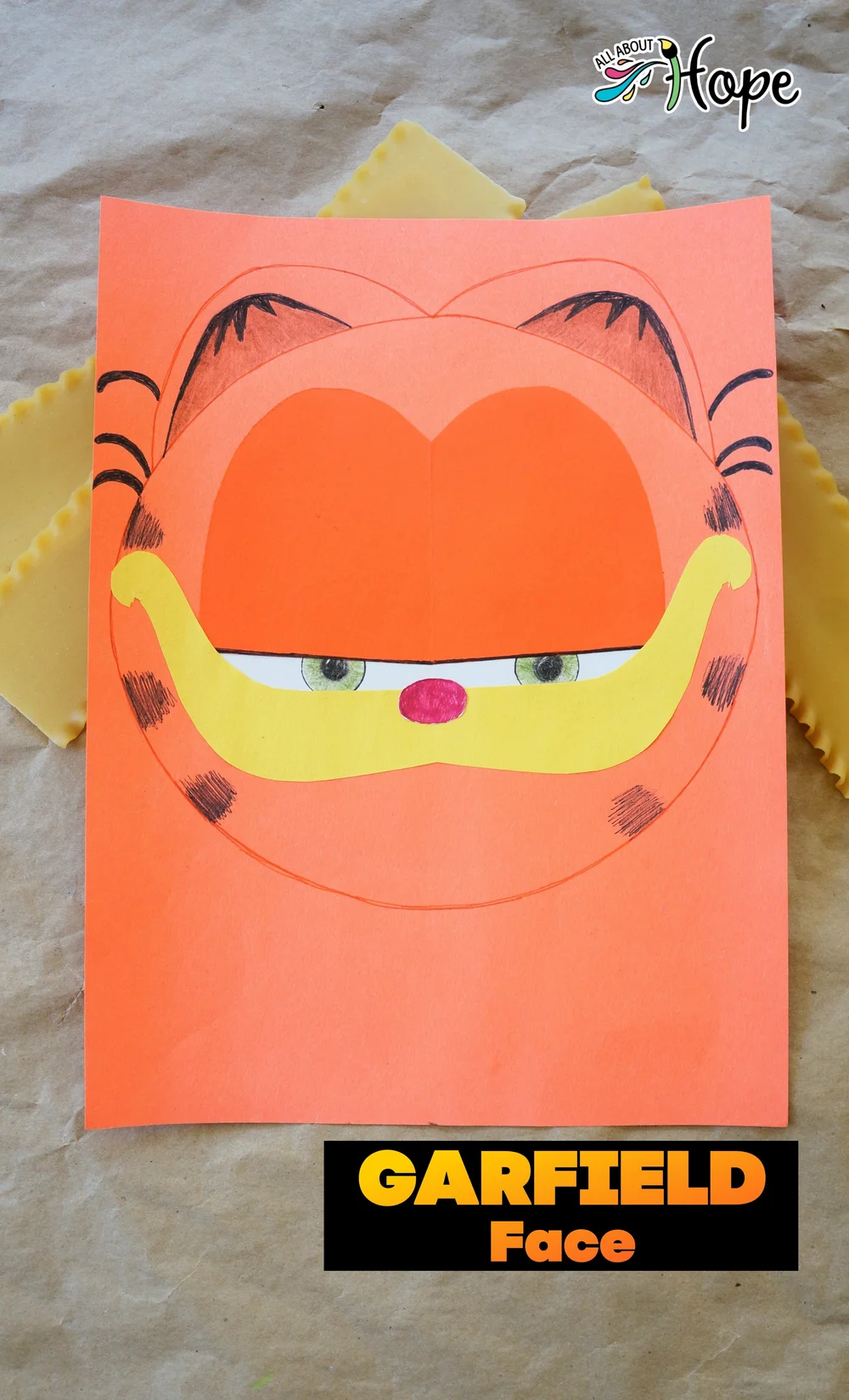GARFIELD FACE — All About Hope