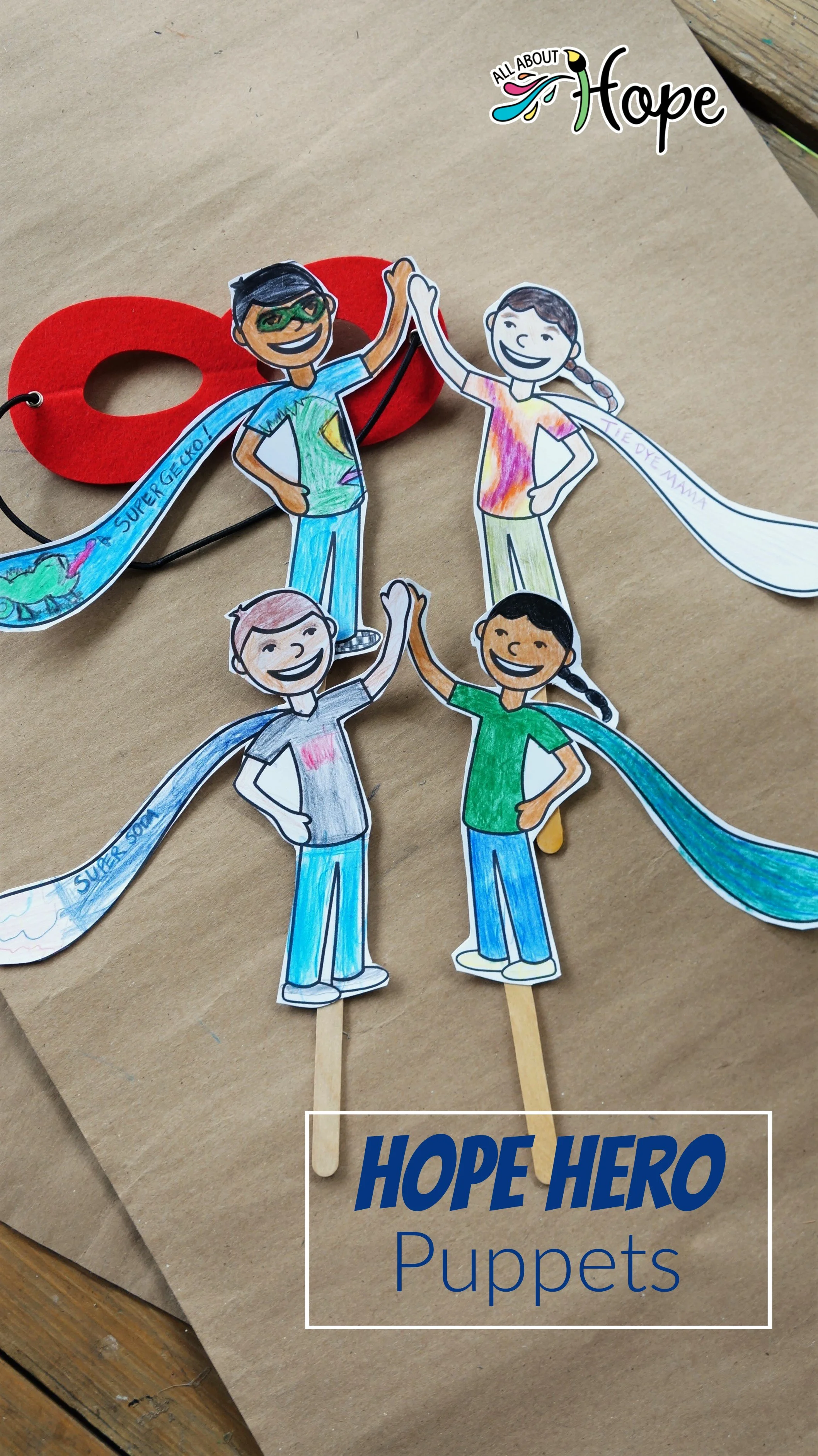 Hope Hero Puppets — All About Hope