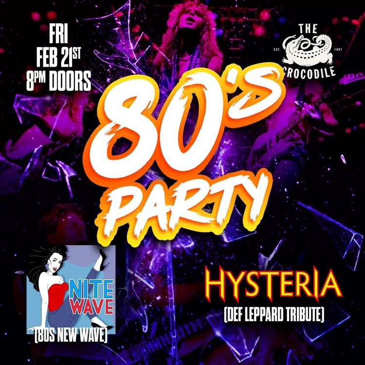 Tour Dates — Nite Wave - Live 80s New Wave Tribute Cover Band Seattle