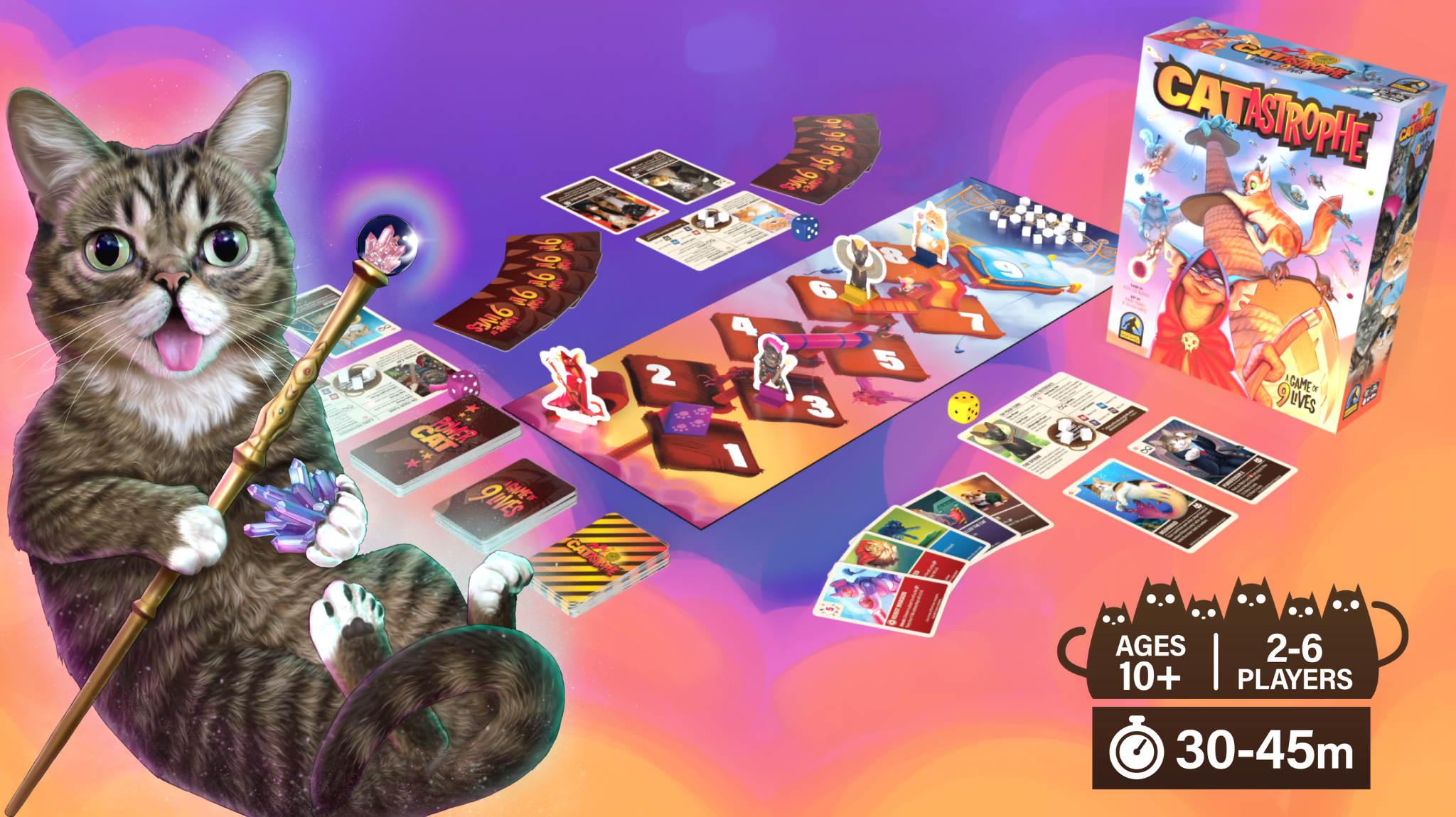 CATastrophe: A Game of 9 Lives
