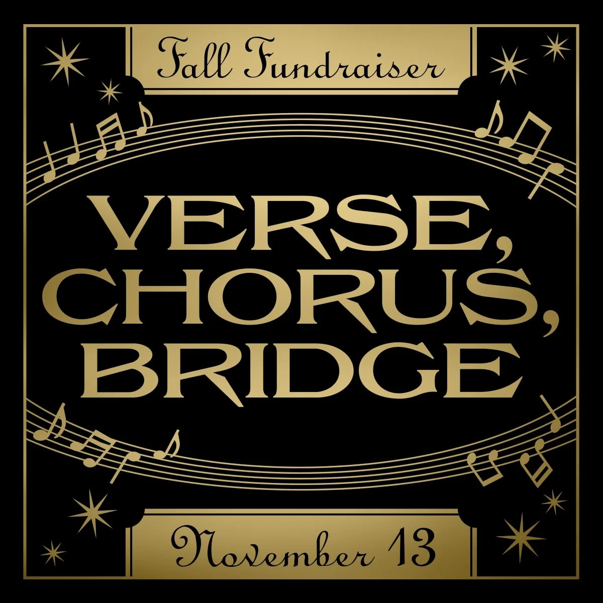 VERSE, CHORUS, BRIDGE — Garry Marshall Theatre