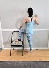 Yoga Poses for Leg Length Discrepancy: Standing Sage Twist (Standing ...