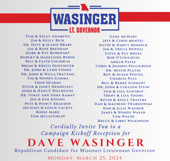 MOScout Daily Update: Dems Decry MEC Comments - SLU Poll - Wasinger ...