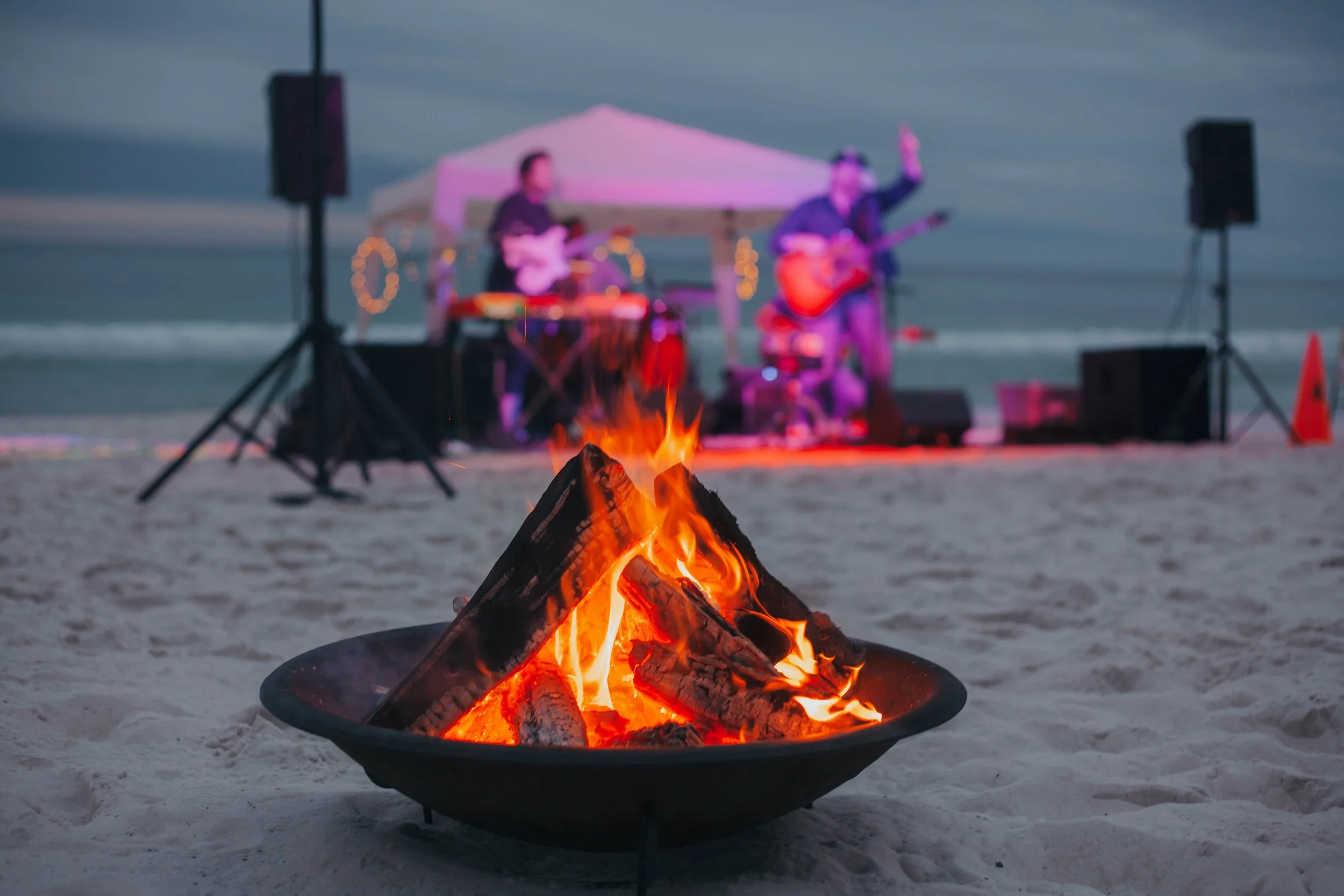 Bonfire Party On The Beach Bonfire Party On The Beach