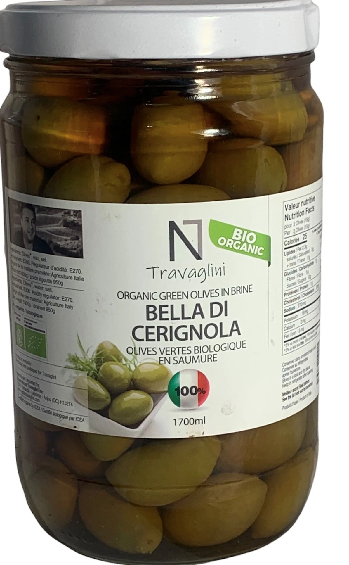 OLIVES & ANTIPASTI / OLIVES ET ANTIPASTI — Travaglini