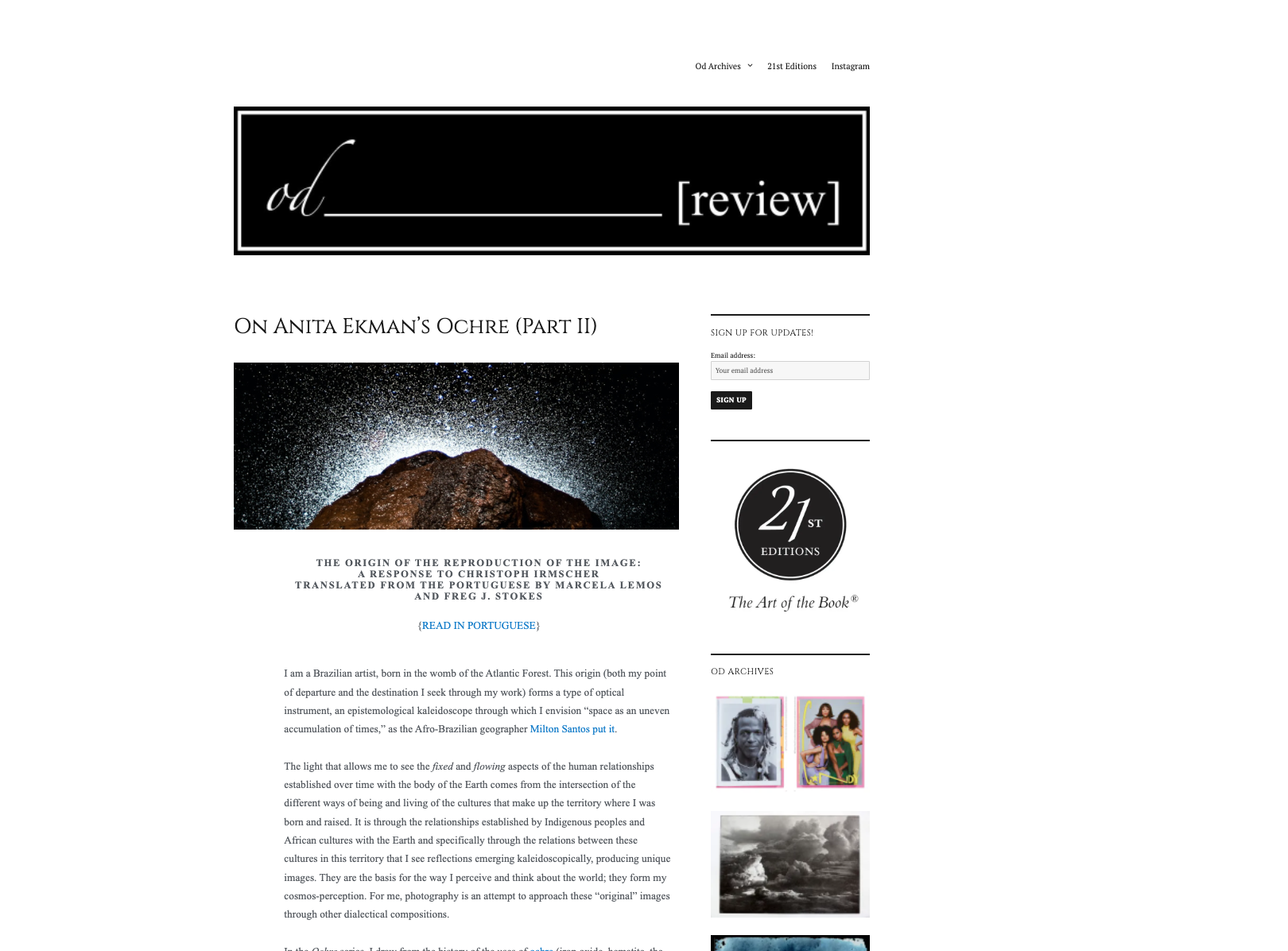 News — ANITA EKMAN