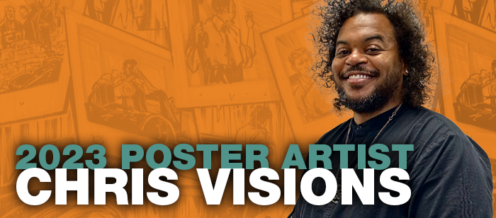 Meet Chris Visions, 2023 Poster Artist — Richmond Folk Festival