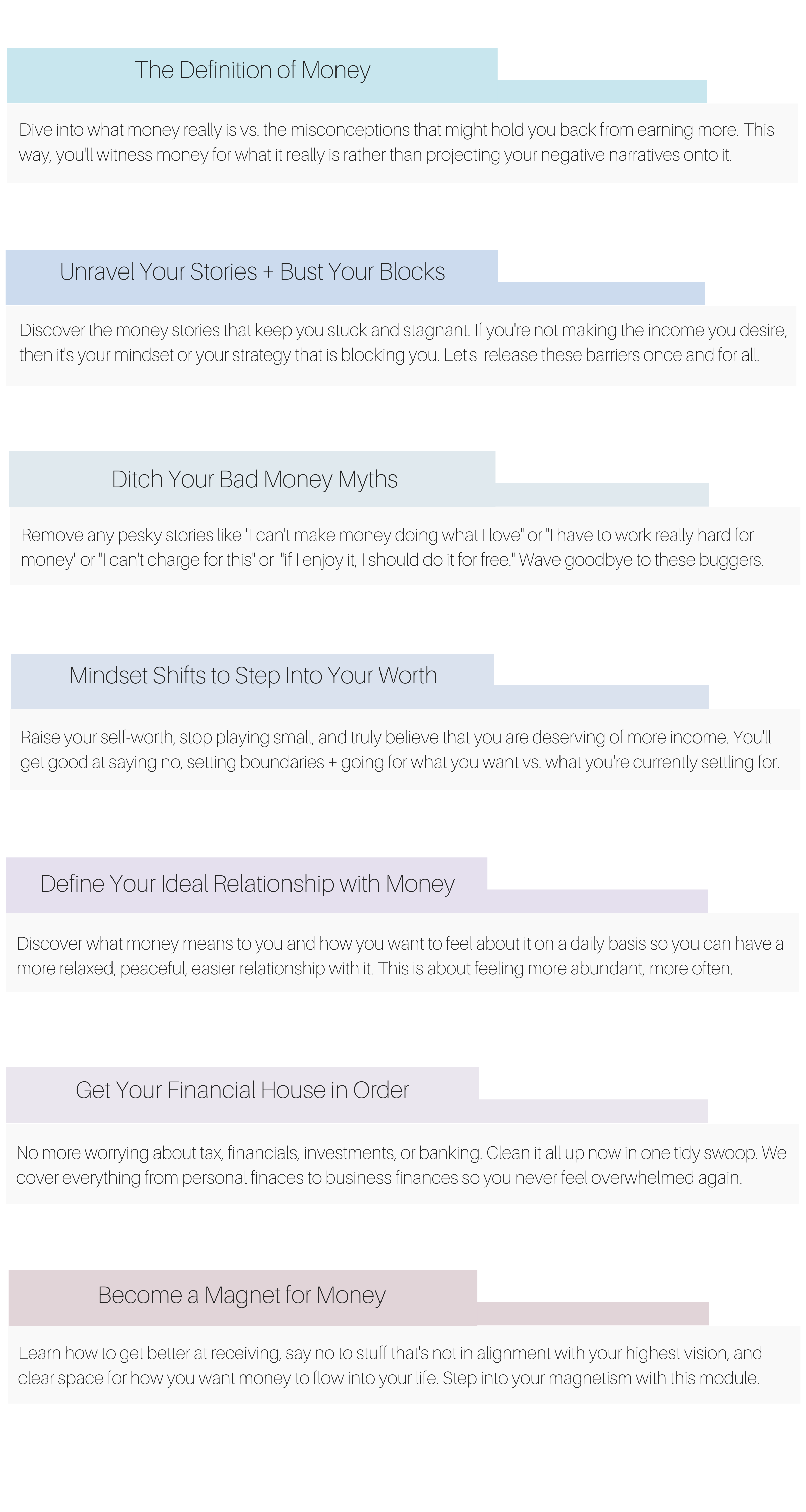 Your Money Mindset ™ — Kelly Trach | Business Consultant + Author